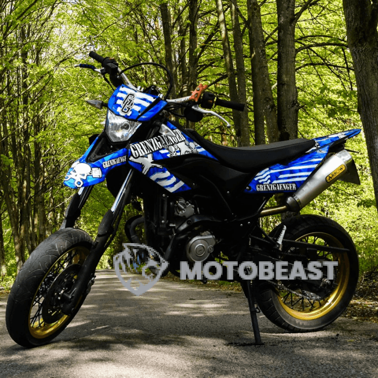 Yamaha WR125 Grenzgaeger grafikos – MotoBeast.lt